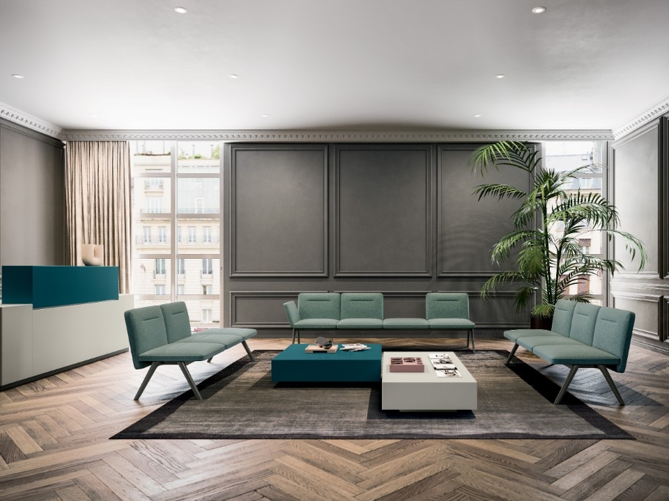 The endless combinatorial play with Quadrifoglio Group seats - Domus