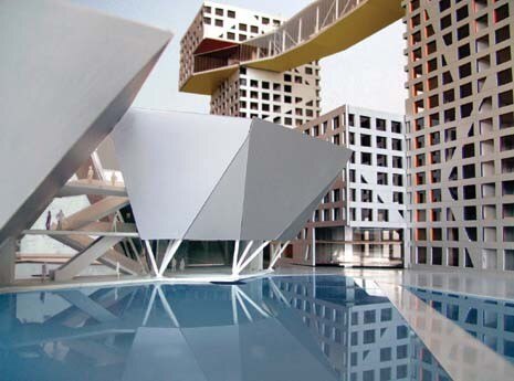 Steven Holl. Eight Towers and a Flying Ring - Domus