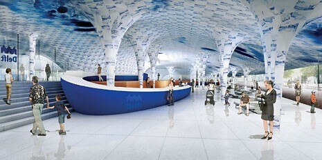 Delft Blue Station - Domus