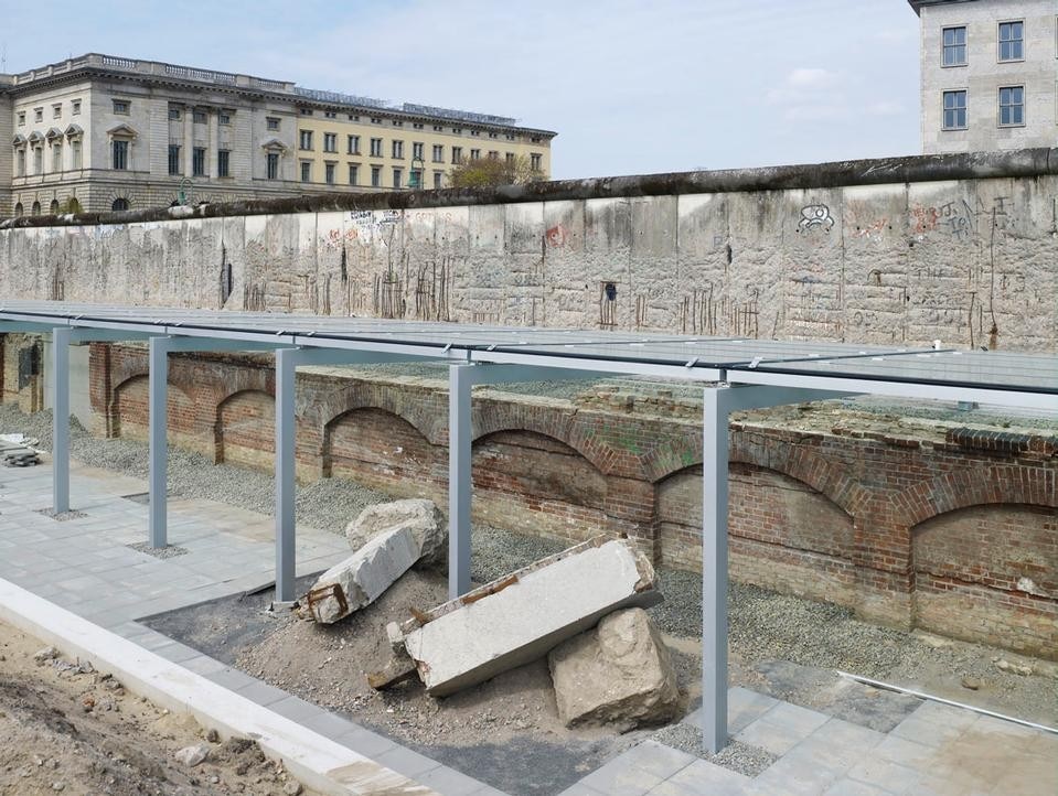 Topography of Terror museum in Berlin: Wilms' work for the centre