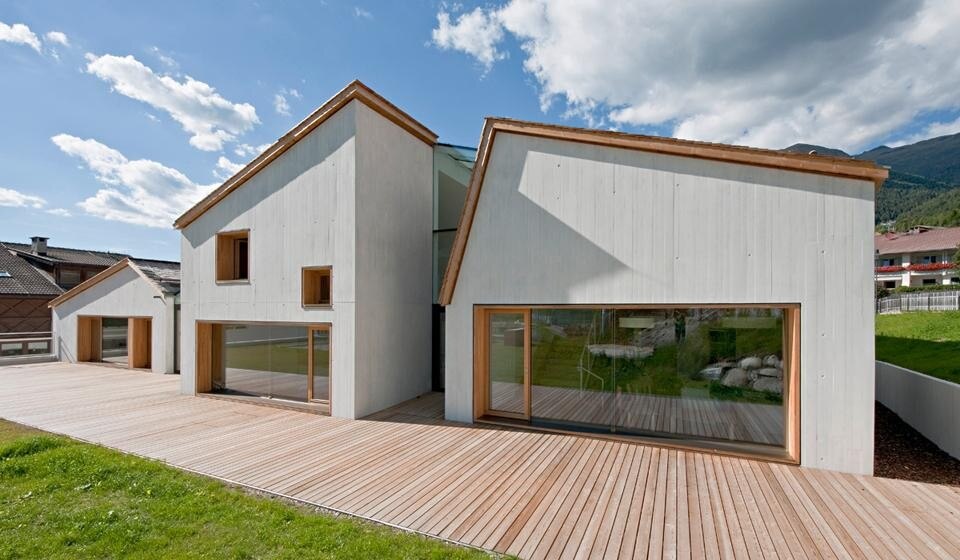A cluster of school buildings by feld72, South Tyrol - Domus