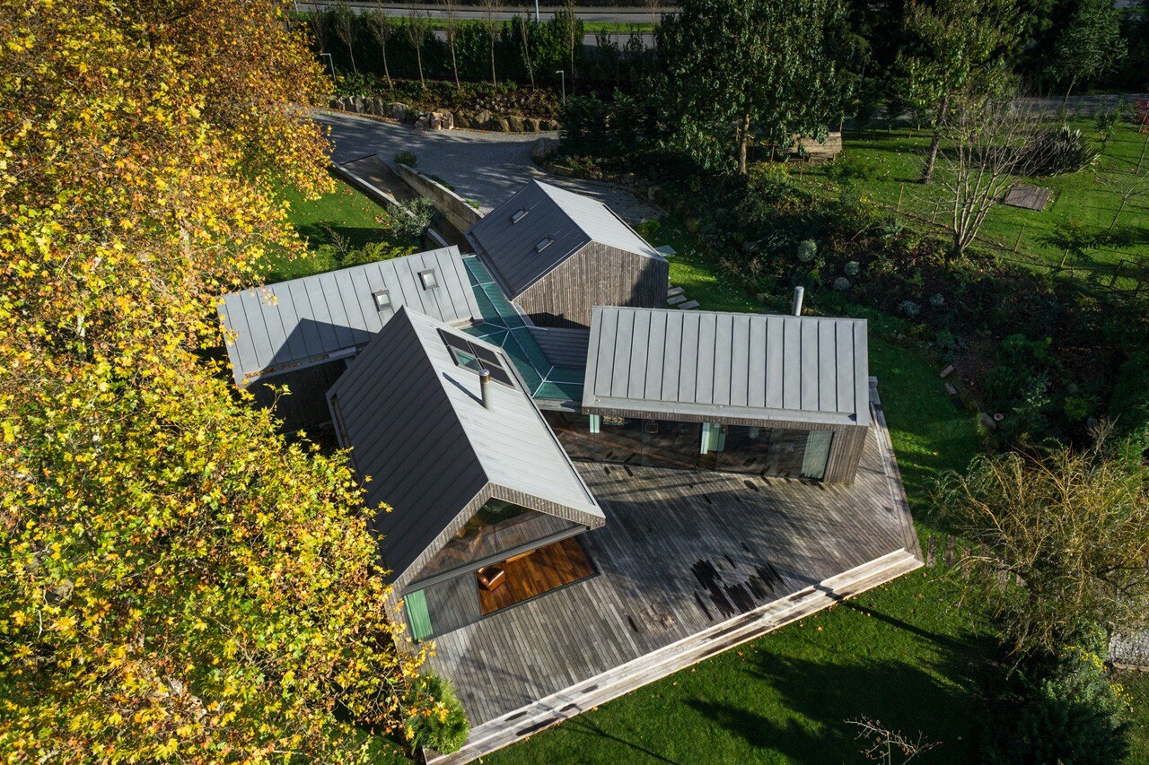 House with four houses