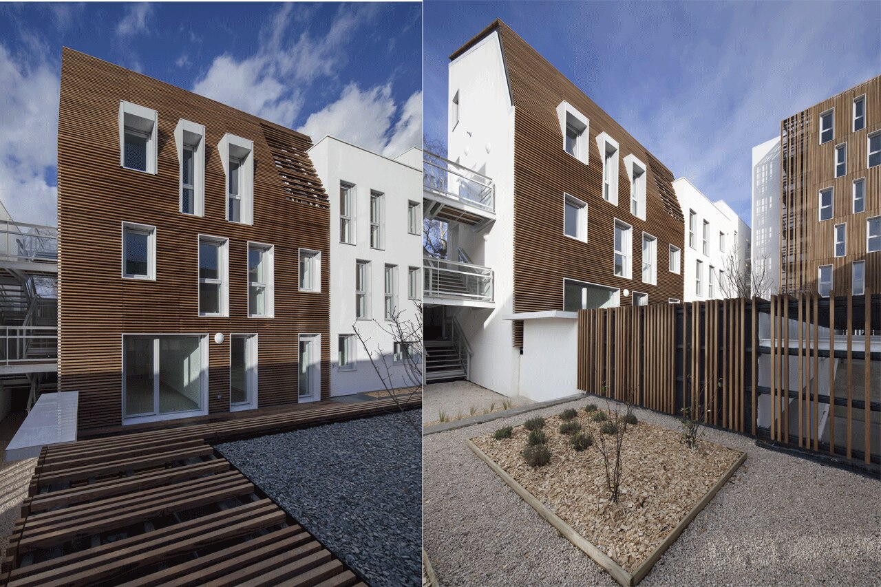 16 social housing units - Domus