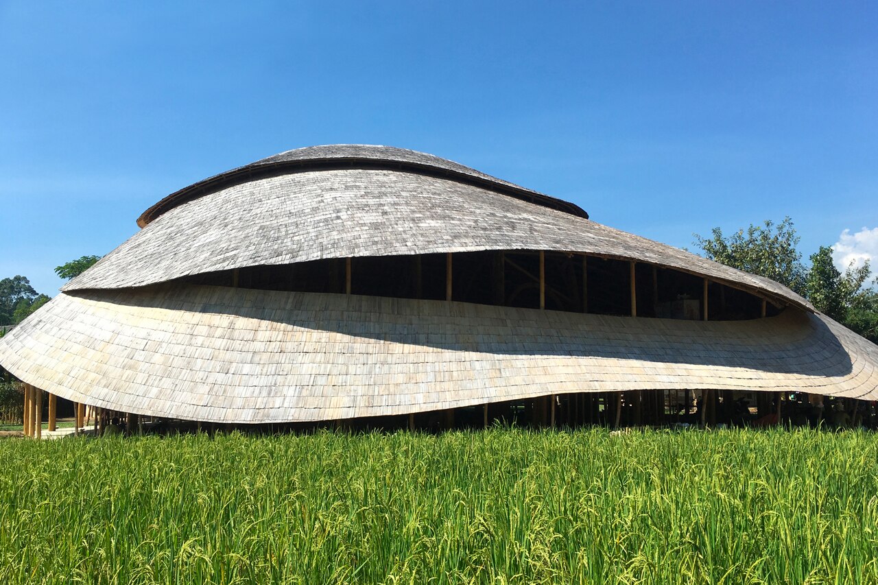 Bamboo sports hall - Domus