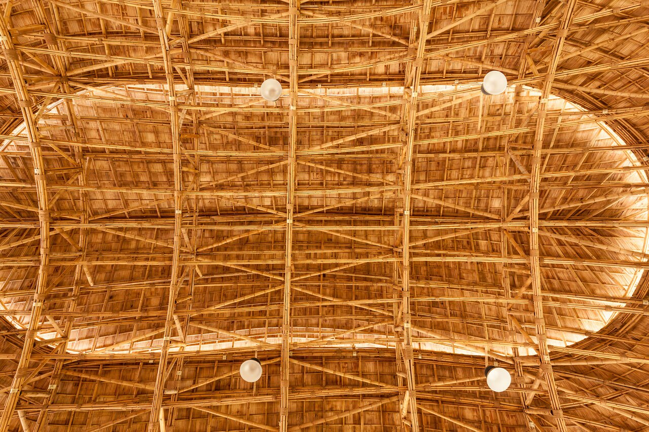 Bamboo sports hall - Domus