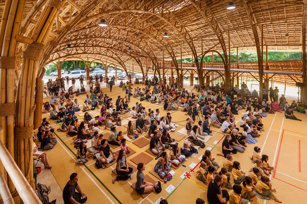 Bamboo sports hall - Domus