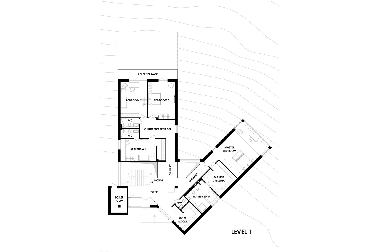 Landform house - Domus