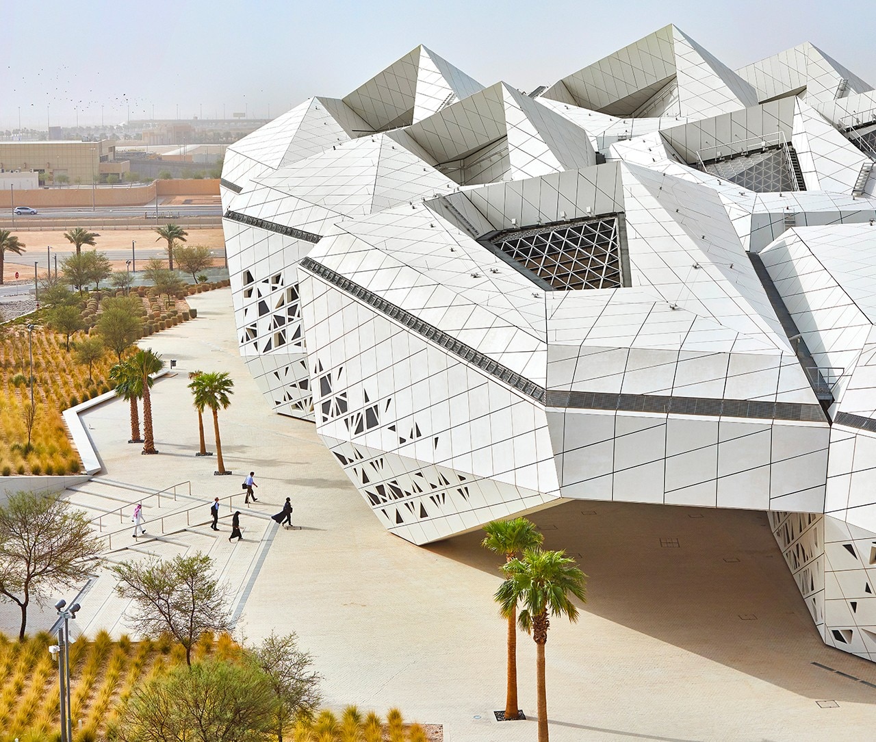 Zaha Hadid Architect’s latest project emerges from the desert landscape ...