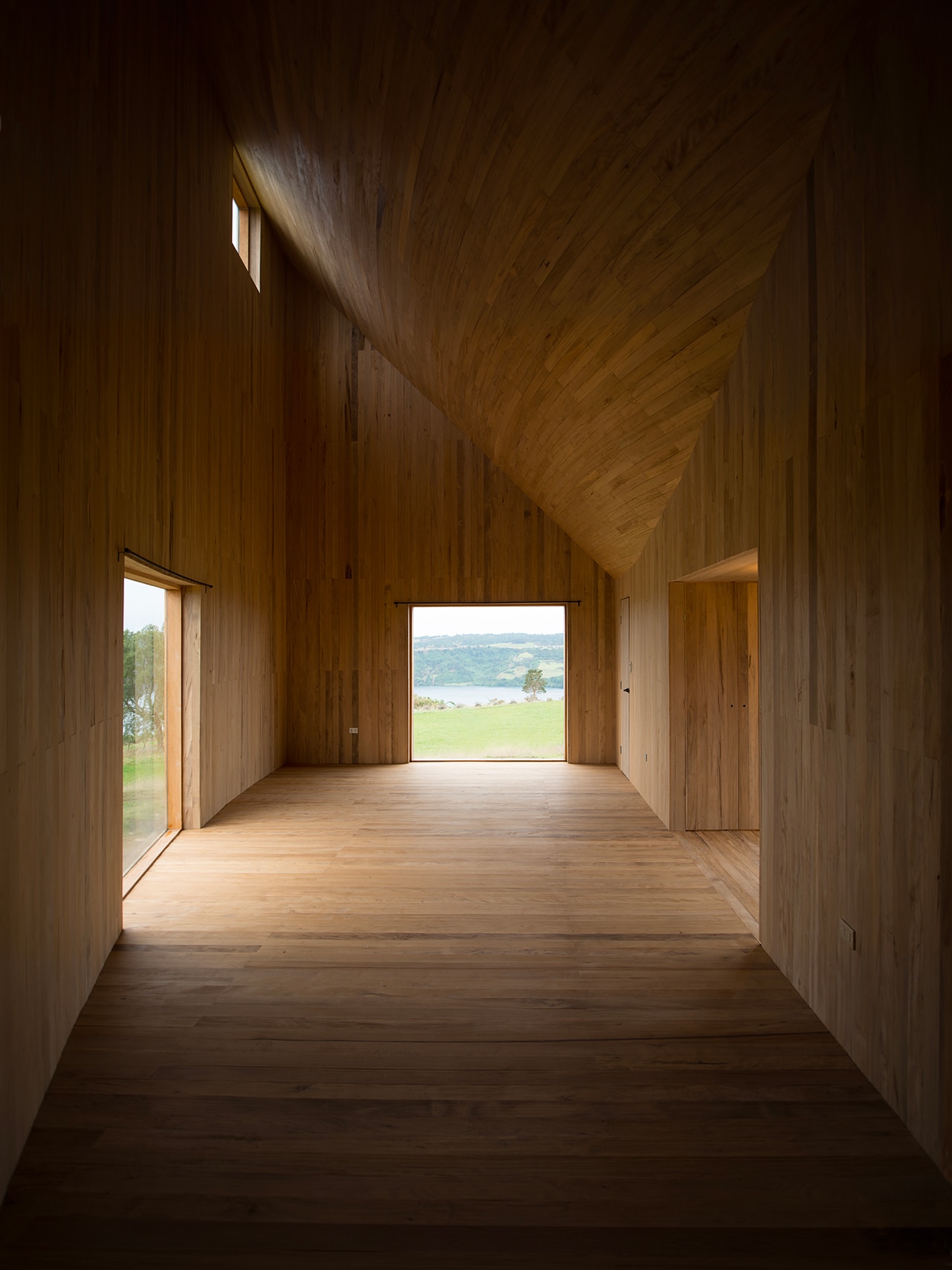 Loba House and Rode House, by Pezo von Ellrichshausen