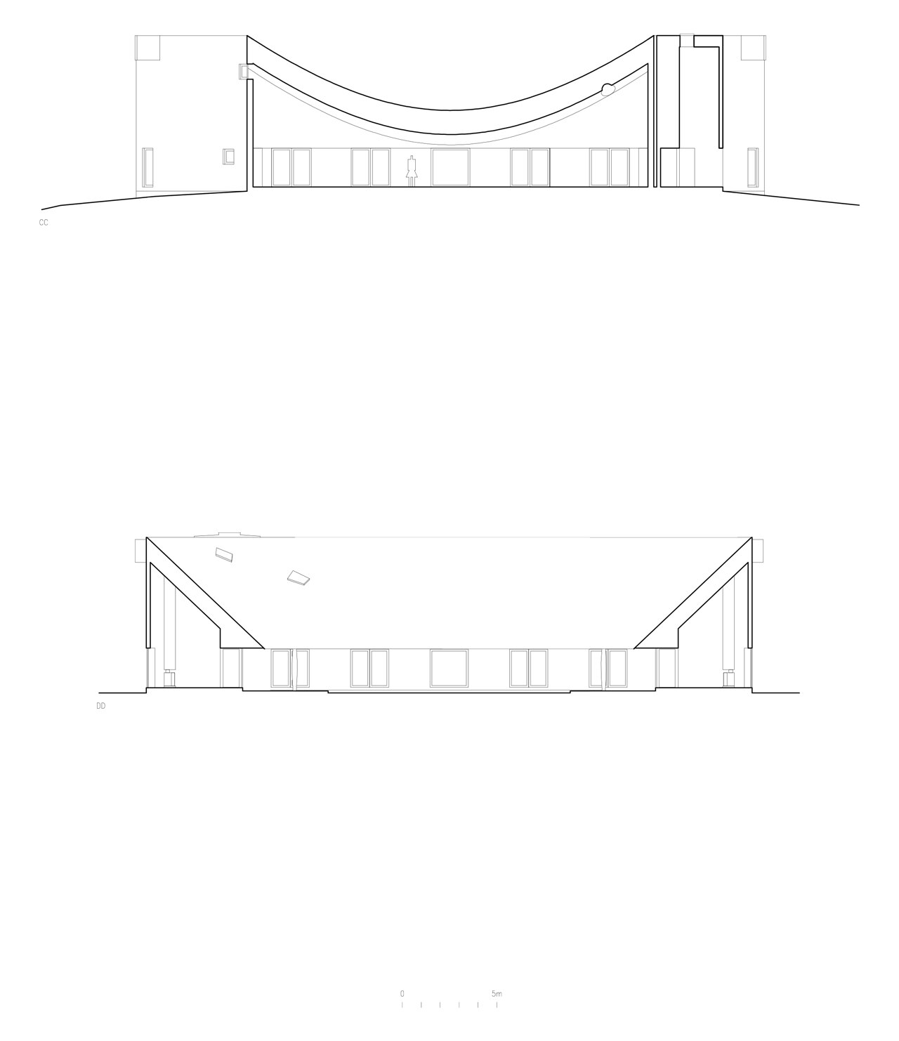 Loba House and Rode House, by Pezo von Ellrichshausen