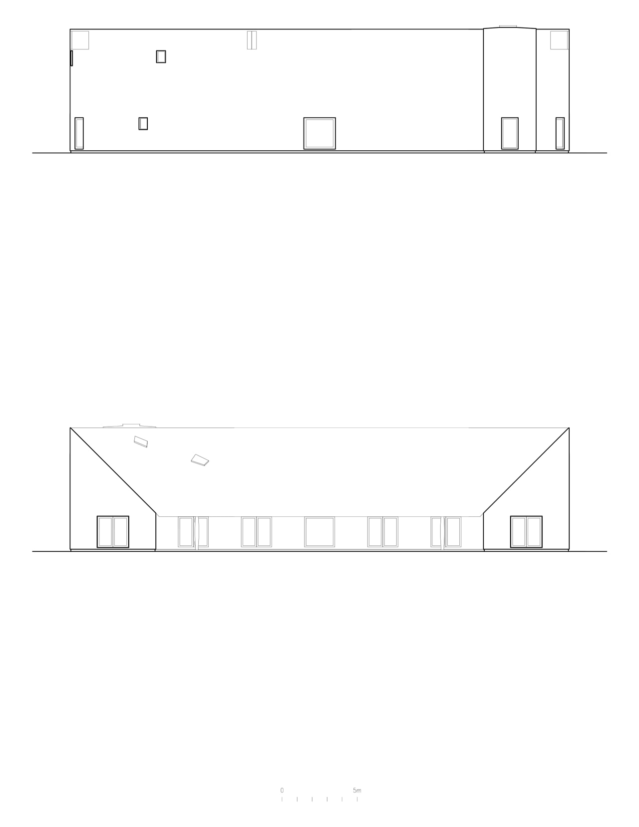 Loba House and Rode House, by Pezo von Ellrichshausen