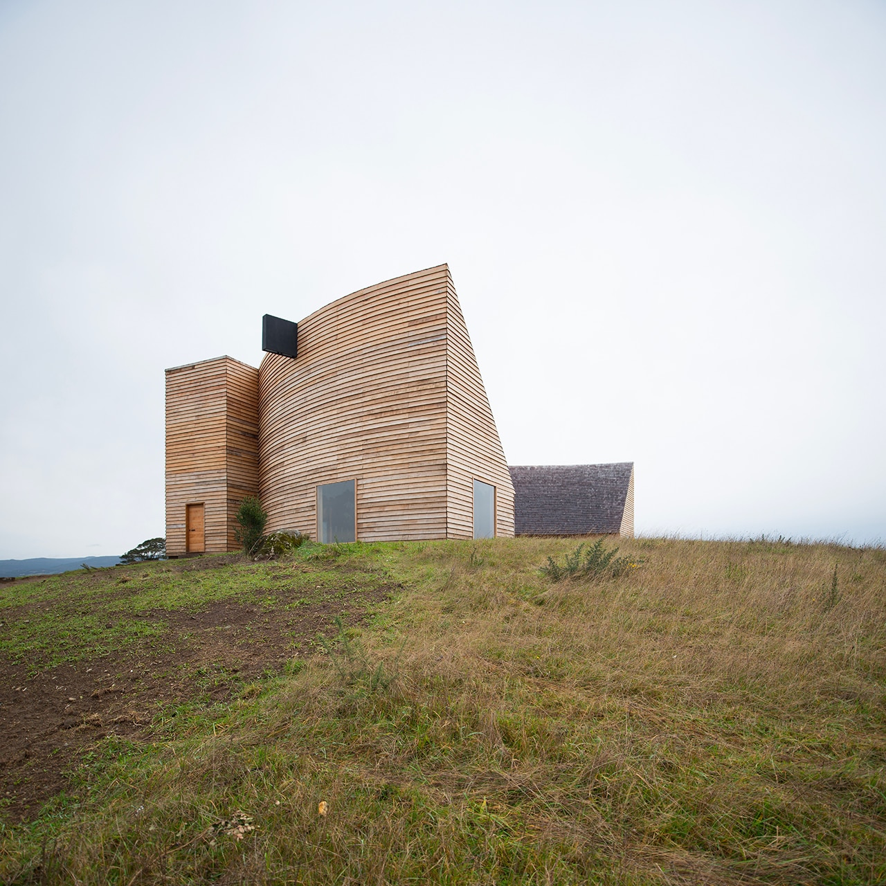 Loba House and Rode House, by Pezo von Ellrichshausen