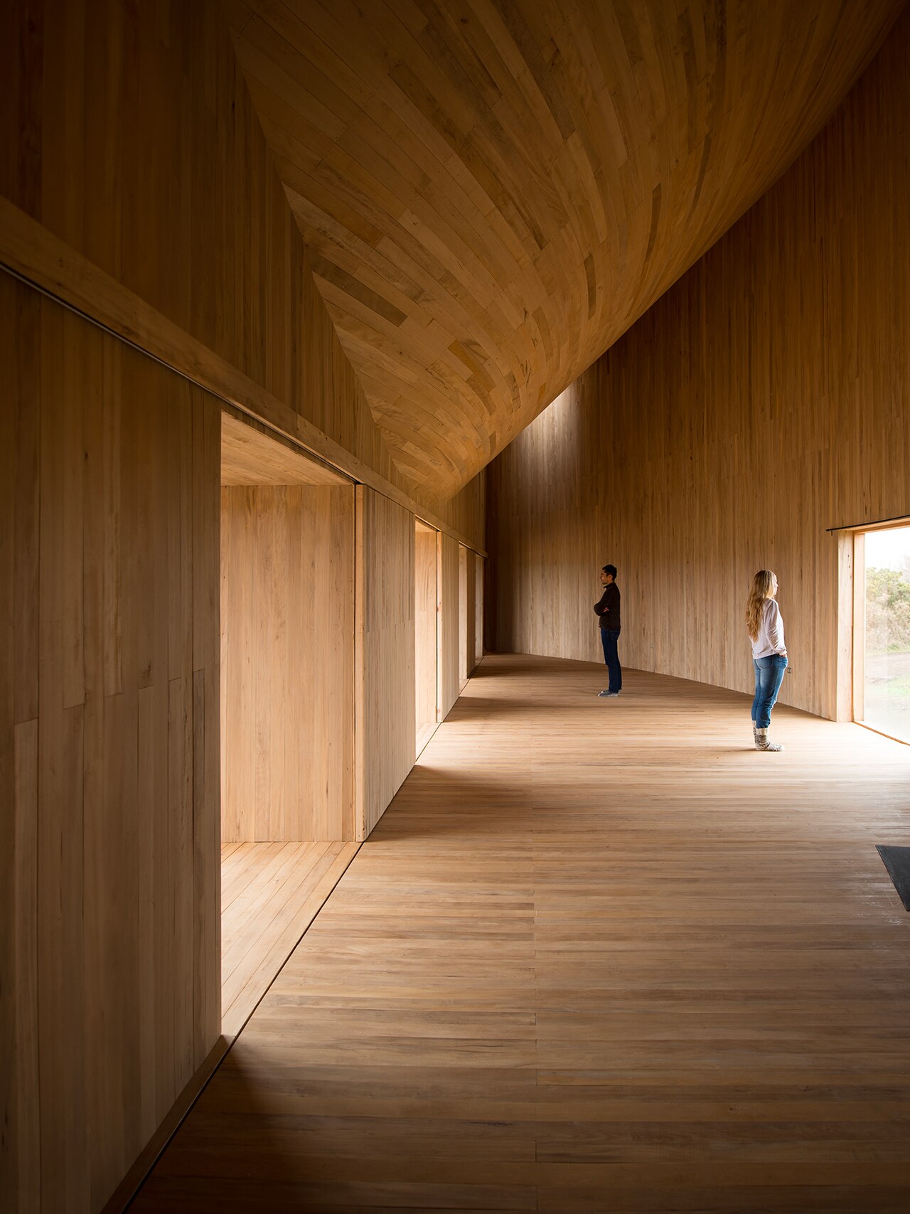 Loba House and Rode House, by Pezo von Ellrichshausen