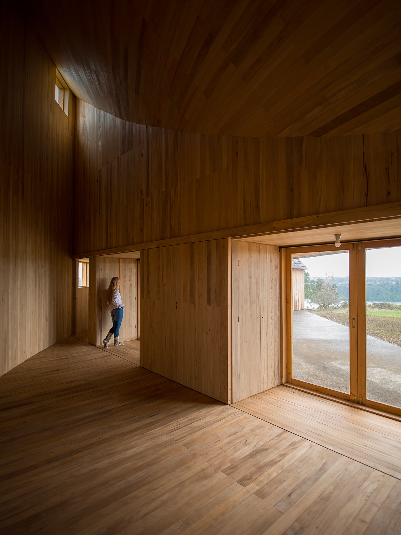 Loba House and Rode House, by Pezo von Ellrichshausen