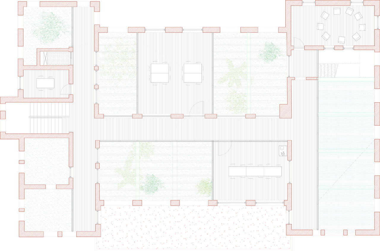 Belgium: de Vylder Vinck Tailleu transforms a ruin into a common space