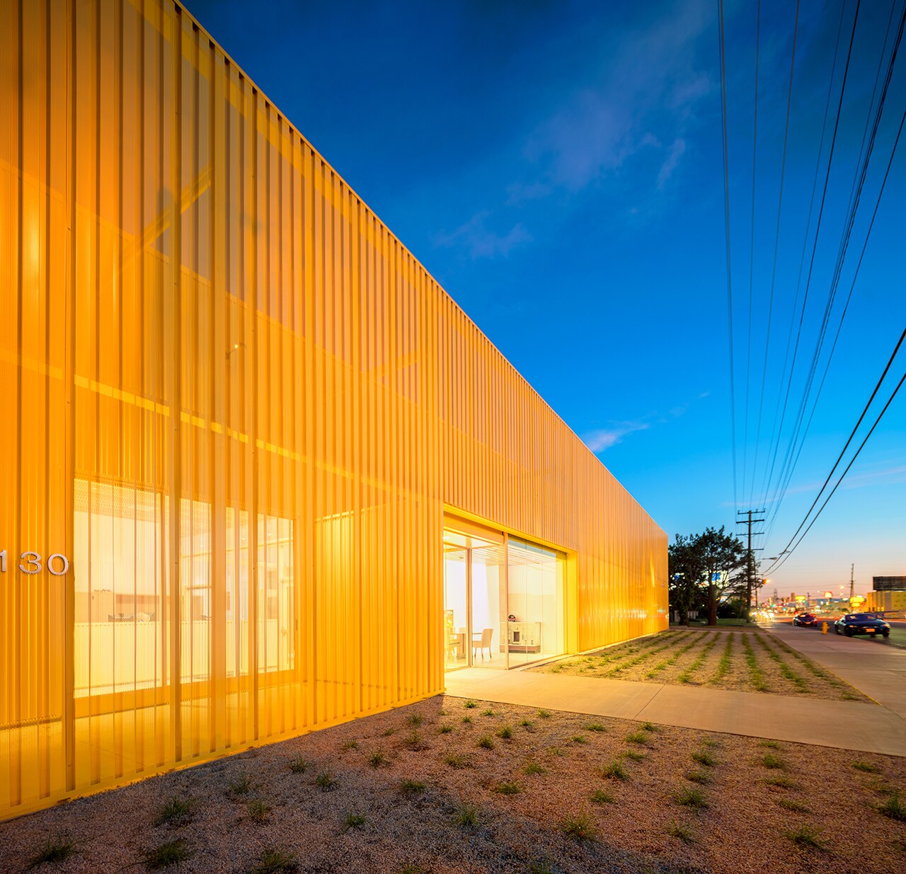 Los Angeles. Brooks+Scarpa designed a bright-yellow high school in a ...