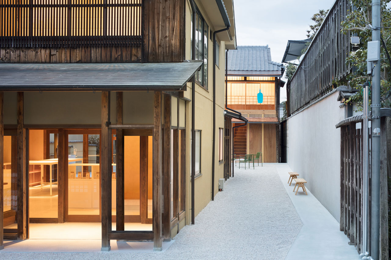 Kyoto. Schemata designs a café in a traditional Japanese townhouse - Domus