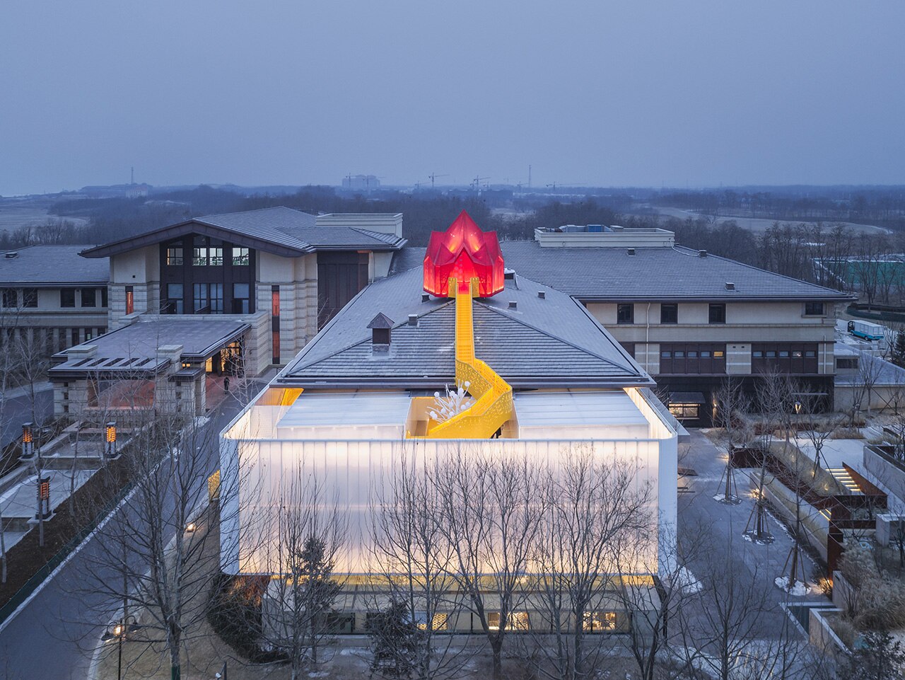 China. A playful polycarbonate restaurant for children - Domus