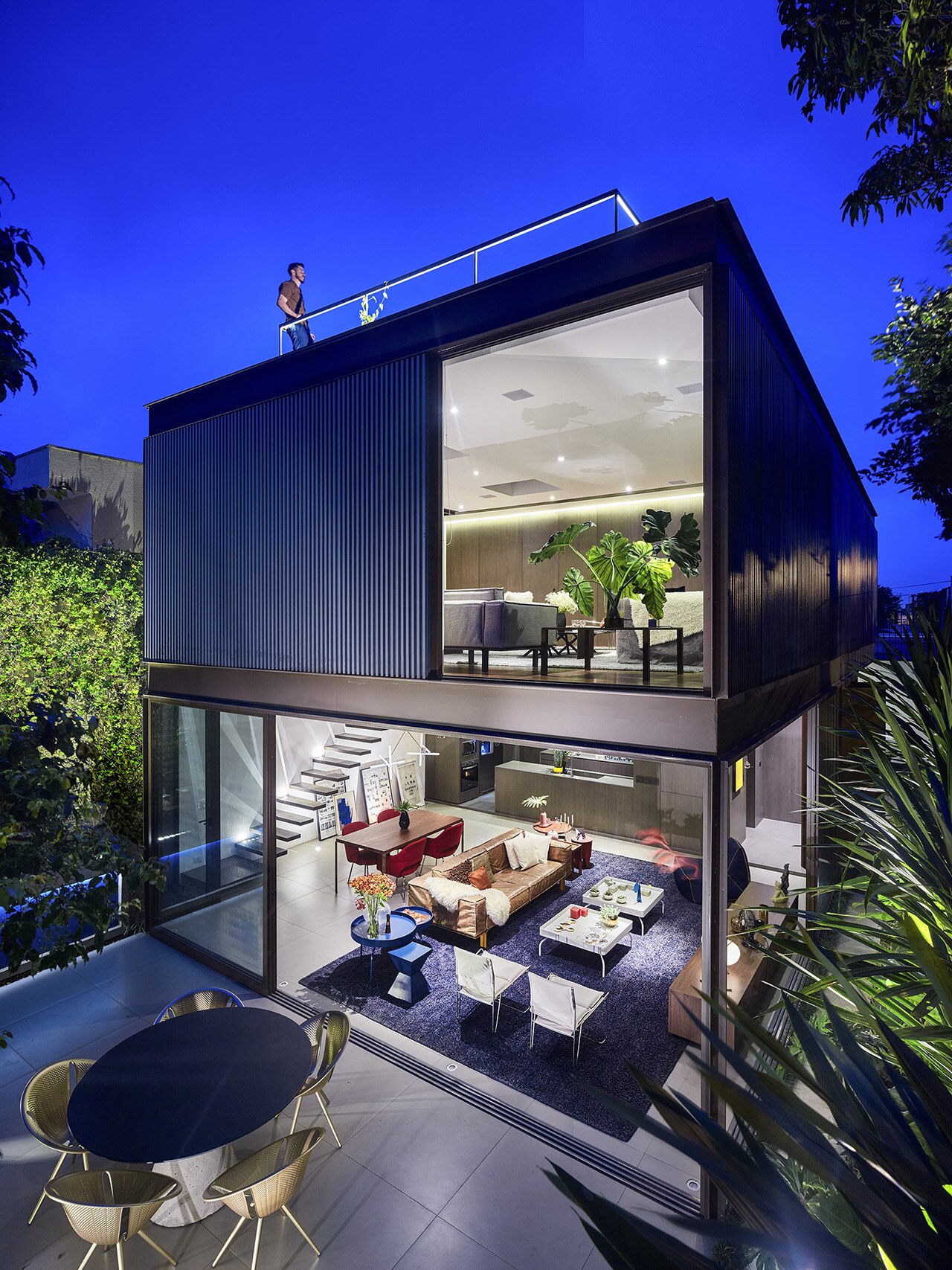 Brazil. The Box House: when an architect builds his own home