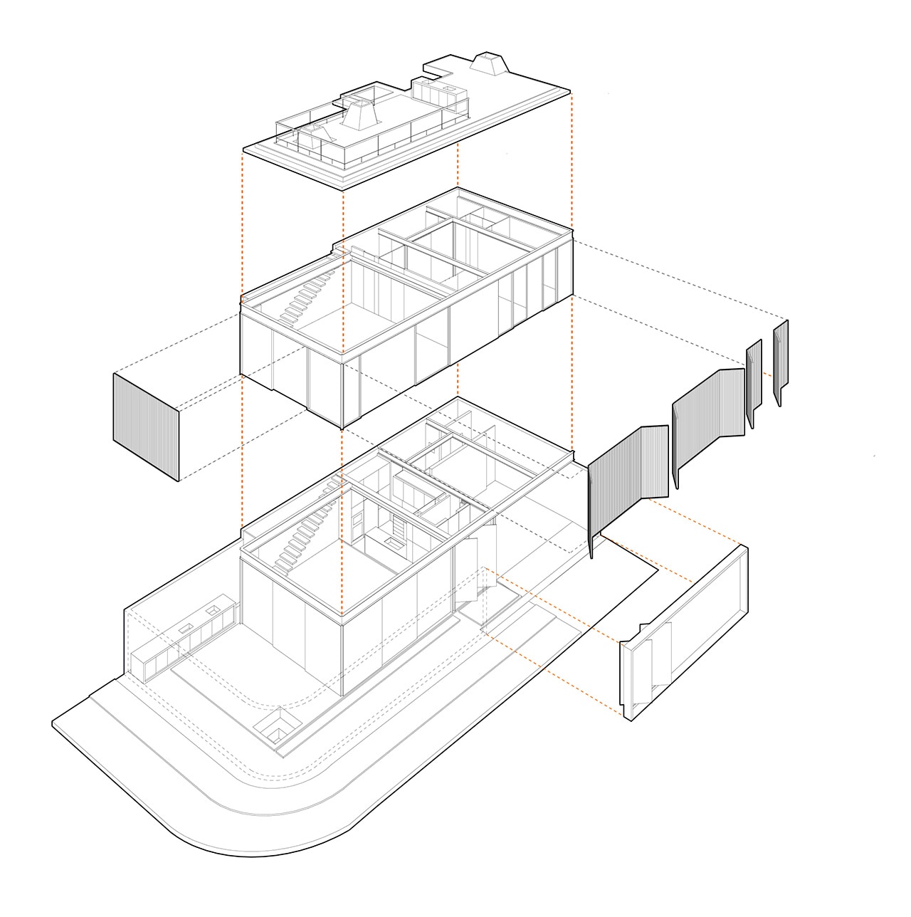 Brazil. The Box House: when an architect builds his own home