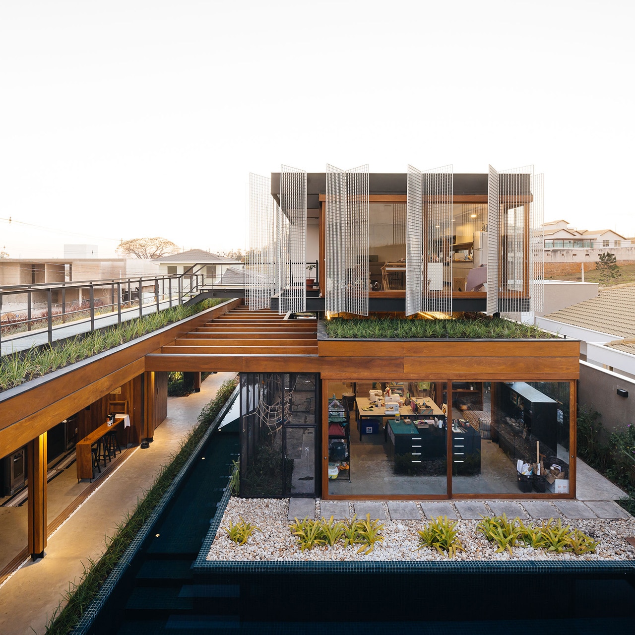 Brazil. Aleph Zero built a miniaturised mat-building within an ...