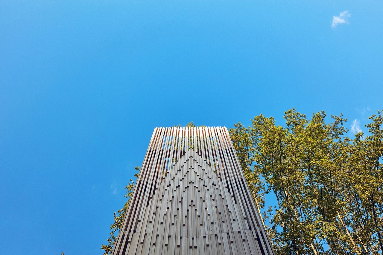 Wooden Tower Davide Marchetti - Domus
