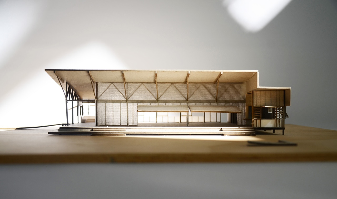 Australia. A public building bringing together a rural community by ...