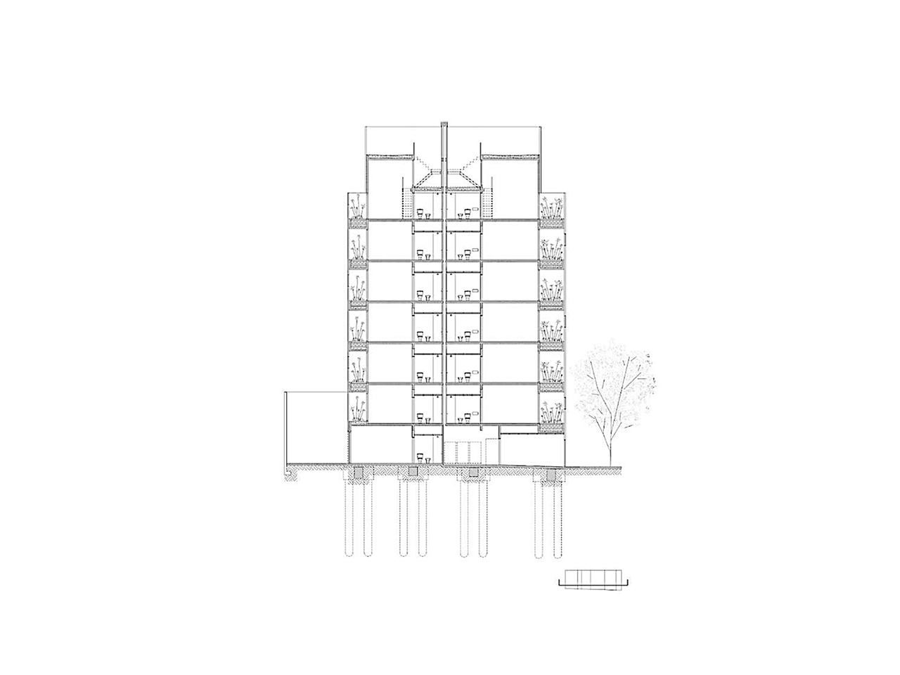 Adamo Faiden’s mixed-use tower in Buenos Aires is a collection of ...