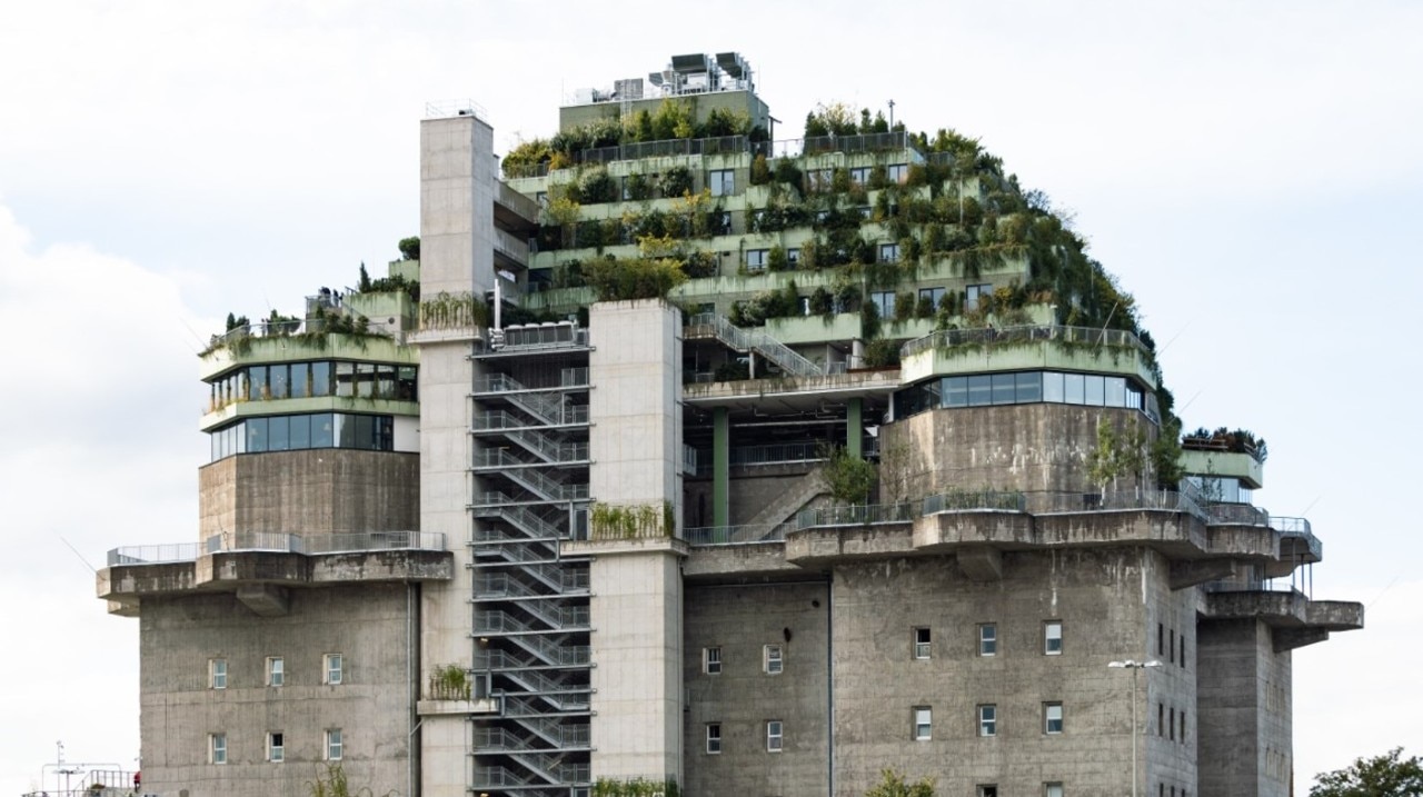 8 stories of bunkers transformed into new architecture