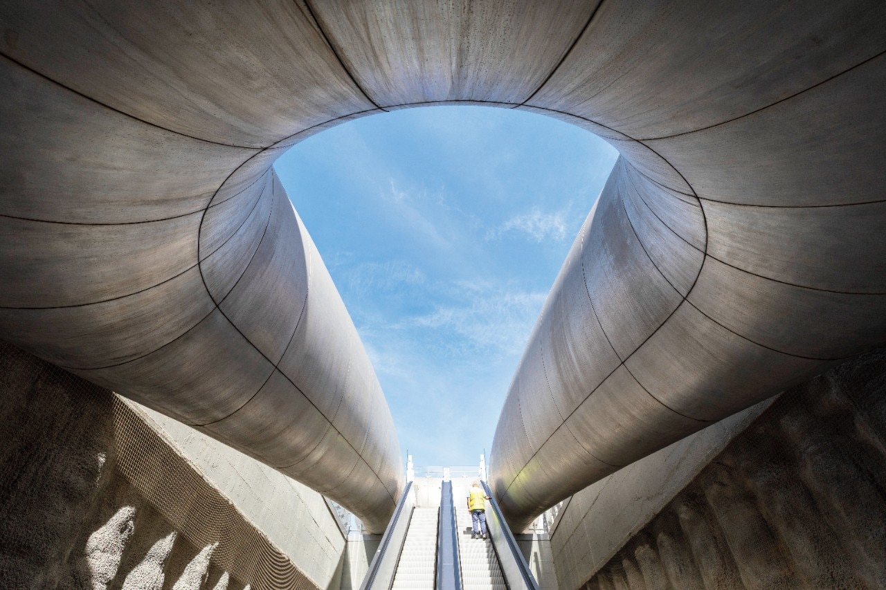 How Anish Kapoor describes his Naples metro station on Domus: “a ...