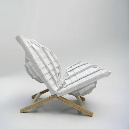 Pleated Pleat Chair - Domus
