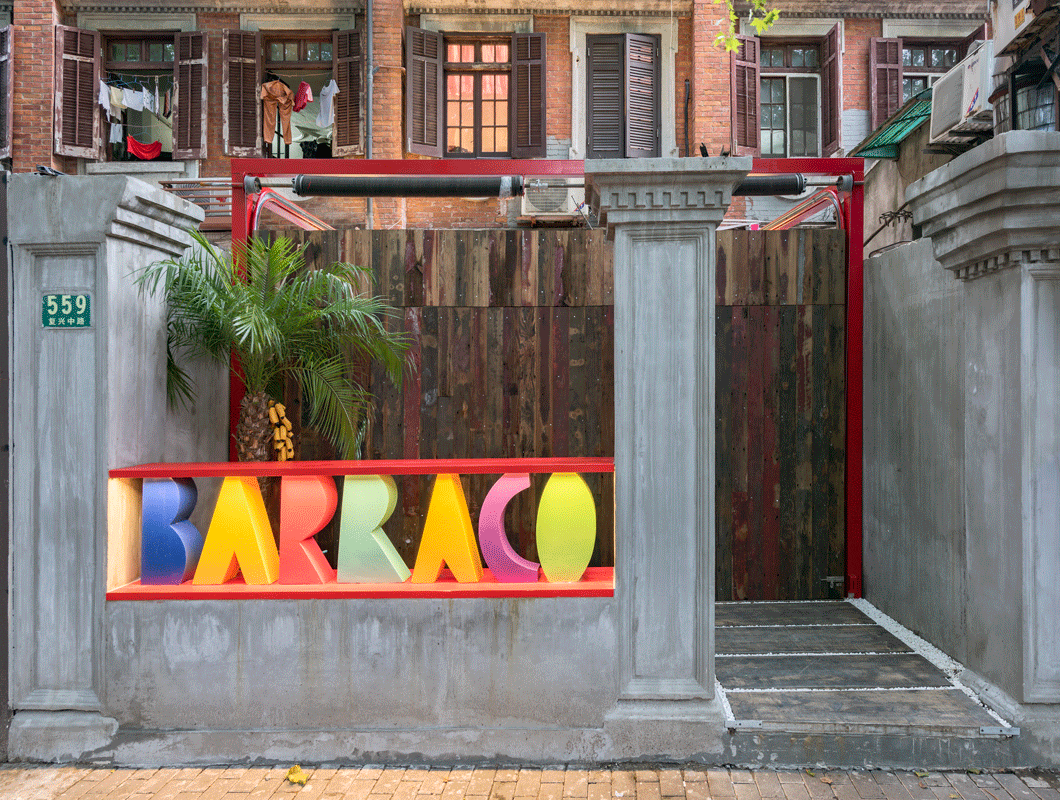 Q&A Architecture Design Research designed the Barraco bar in Shanghai ...