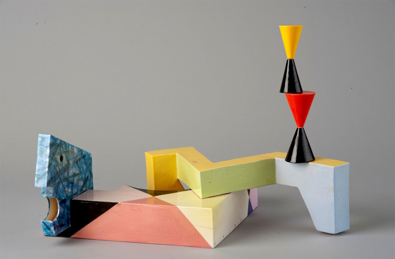 Peter Shire on Domus 1020