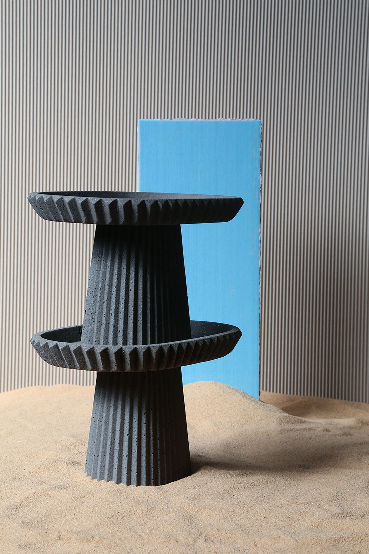 Gian Paolo Venier designed Siman, a tableware collection inspired by Tehran