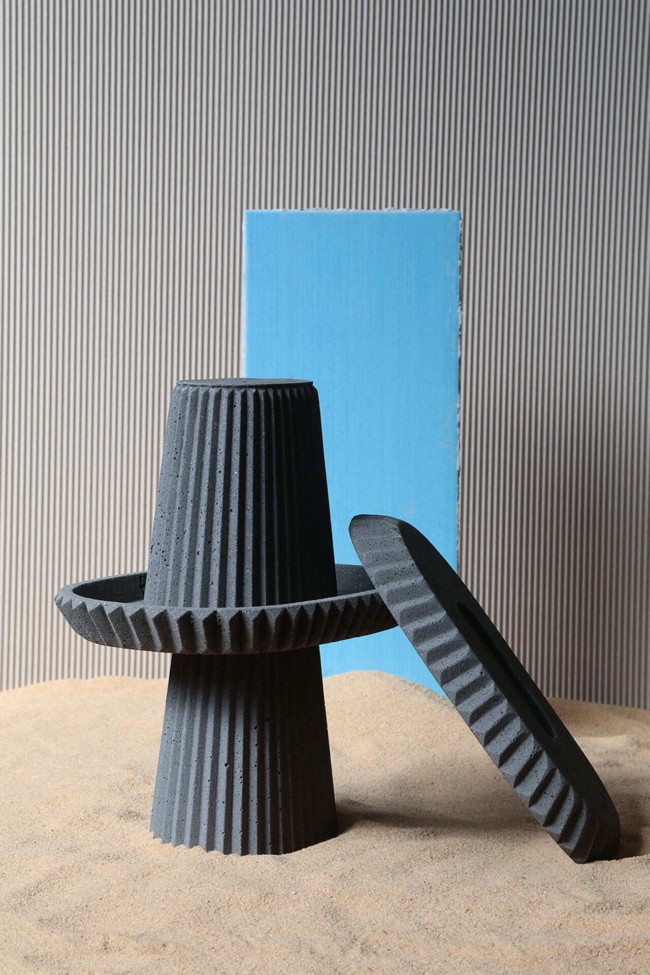 Gian Paolo Venier designed Siman, a tableware collection inspired by Tehran