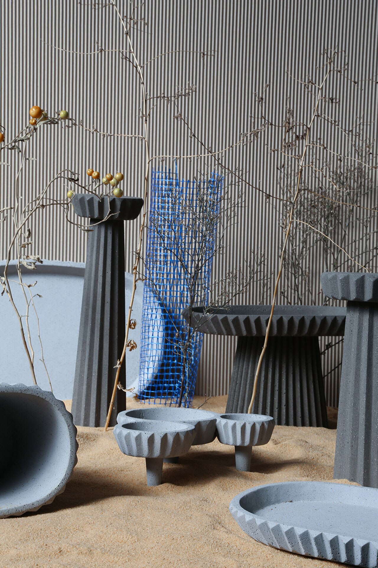 Gian Paolo Venier designed Siman, a tableware collection inspired by Tehran