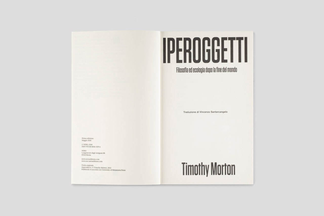 Timothy Morton, the interview: “Nature is a racist concept”
