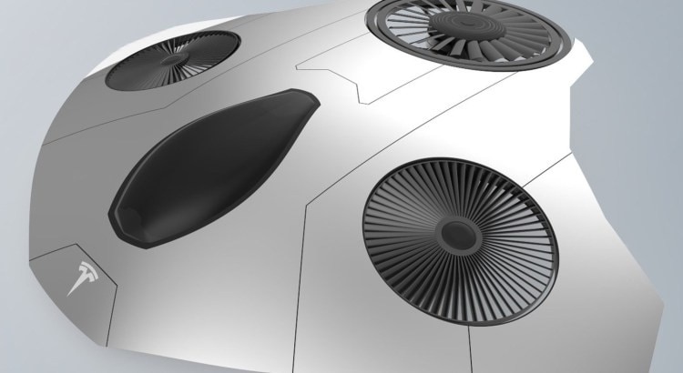 Tesla Model V is an electric flying car concept Elon Musk could approve