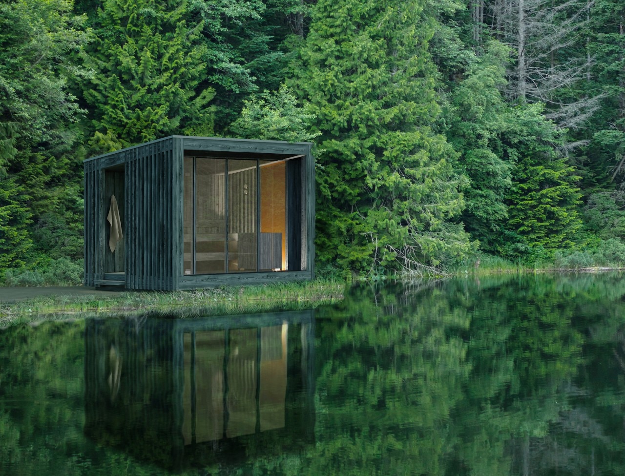 Prefabricated spas made with wood from Val di Fiemme suitable for any ...