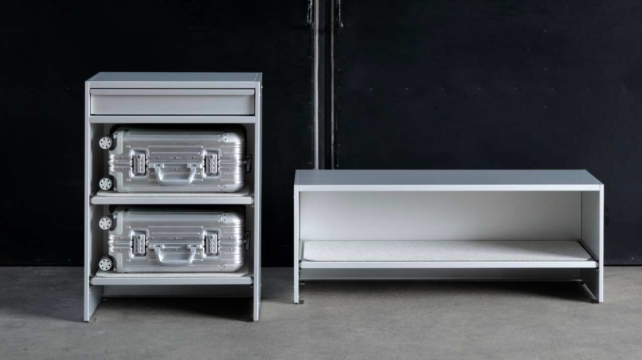 Rimowa and Lehni at Milan Design Week 2026: aluminum furniture for ...