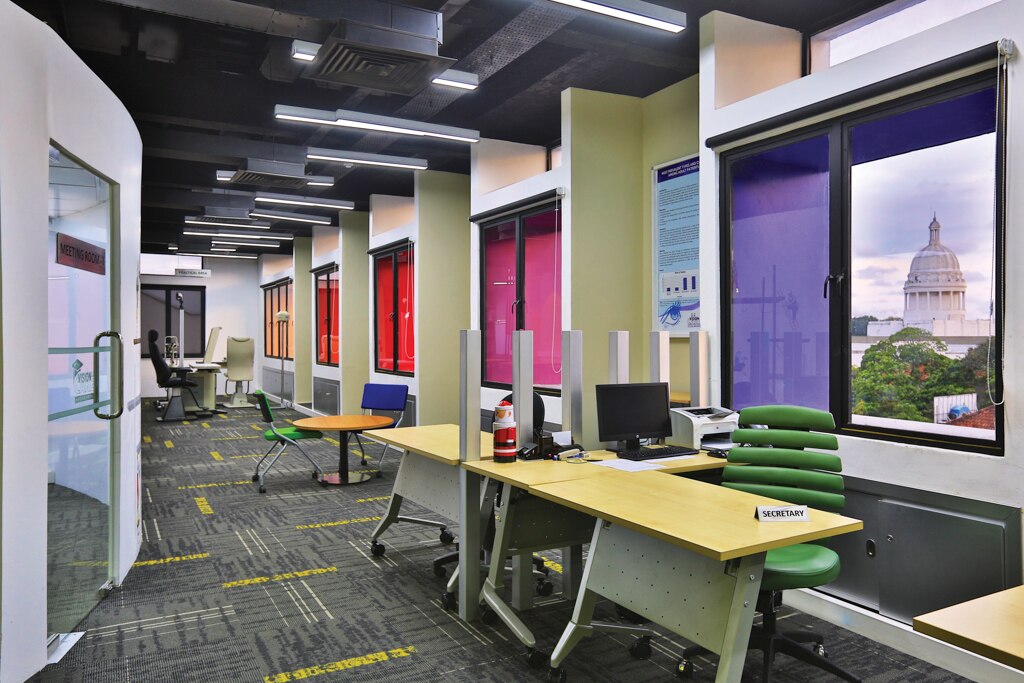 A landmark in Colombo was transformed to the inspired Vision Care showroom
