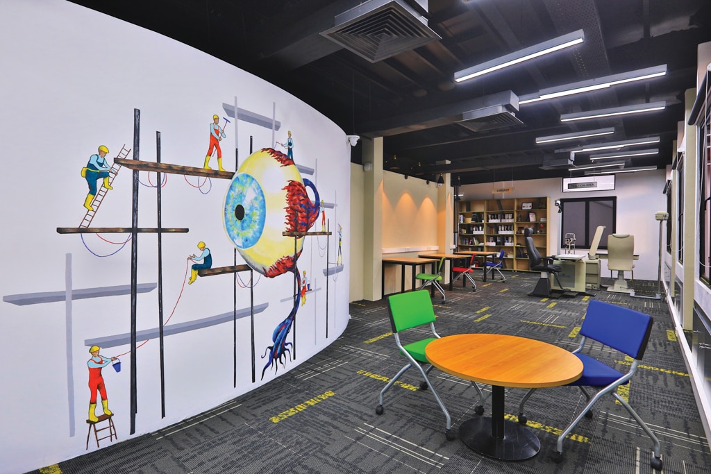 A landmark in Colombo was transformed to the inspired Vision Care showroom