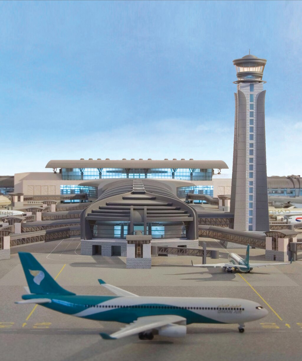 The Muscat and Salalah International Airports have an inspired identity