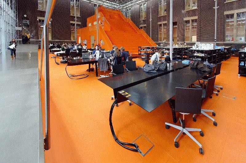 The orange Tribune of the ‘The Why Factory’ - Domus