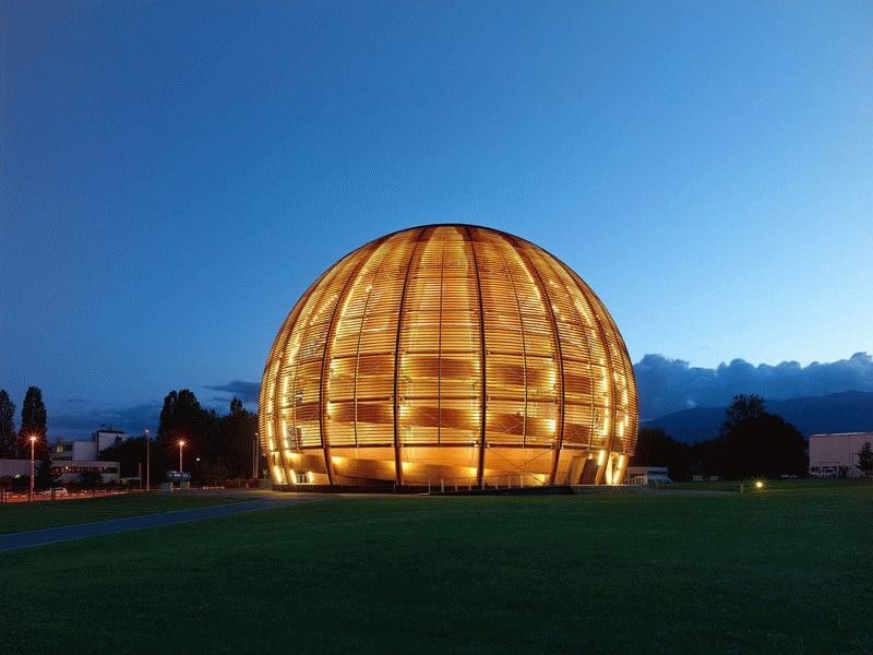 CERN: new visitor centre for the LHC particle accelerator - Domus