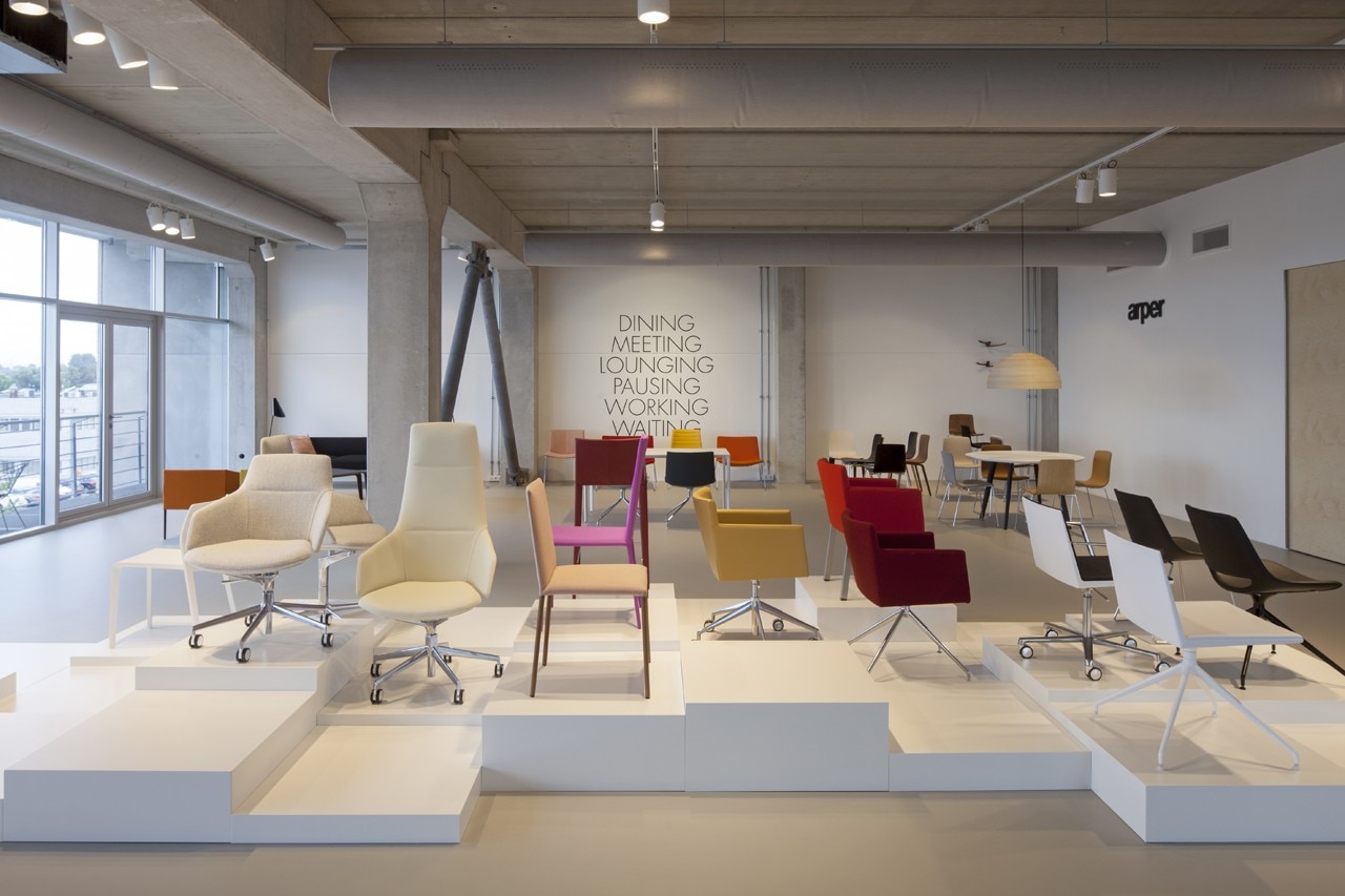 Arper in Amsterdam - Domus