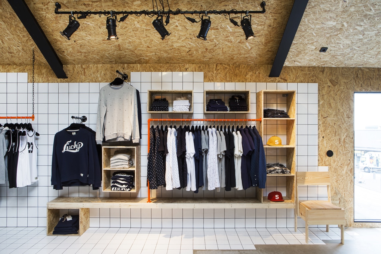 Haf studio: Clothing Store - Domus