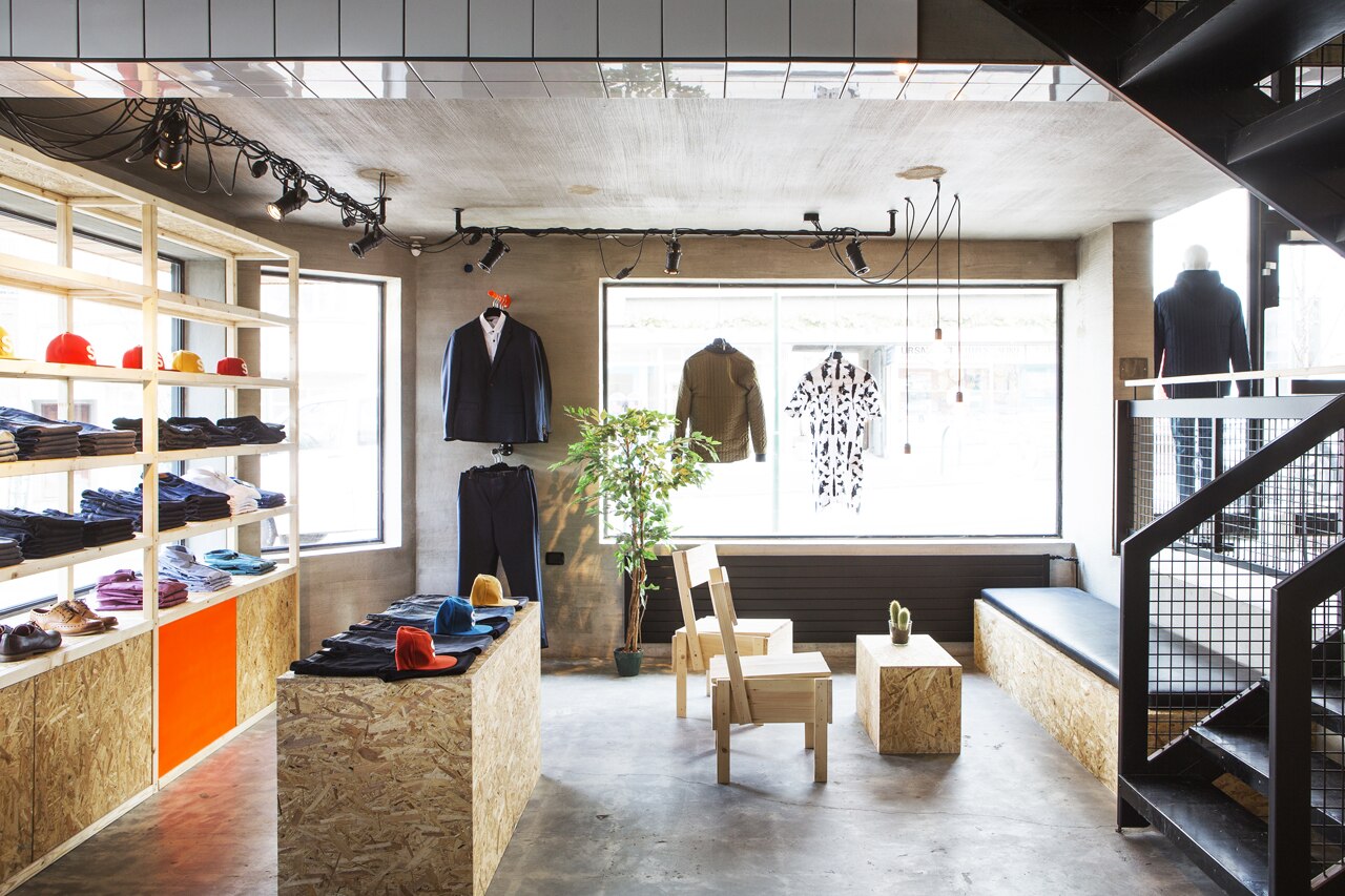 Haf studio: Clothing Store - Domus