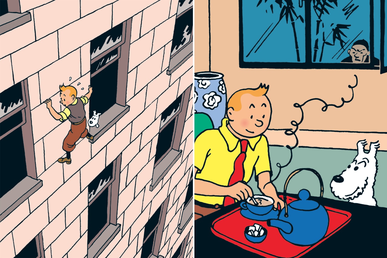 Tintin goes to London - Domus