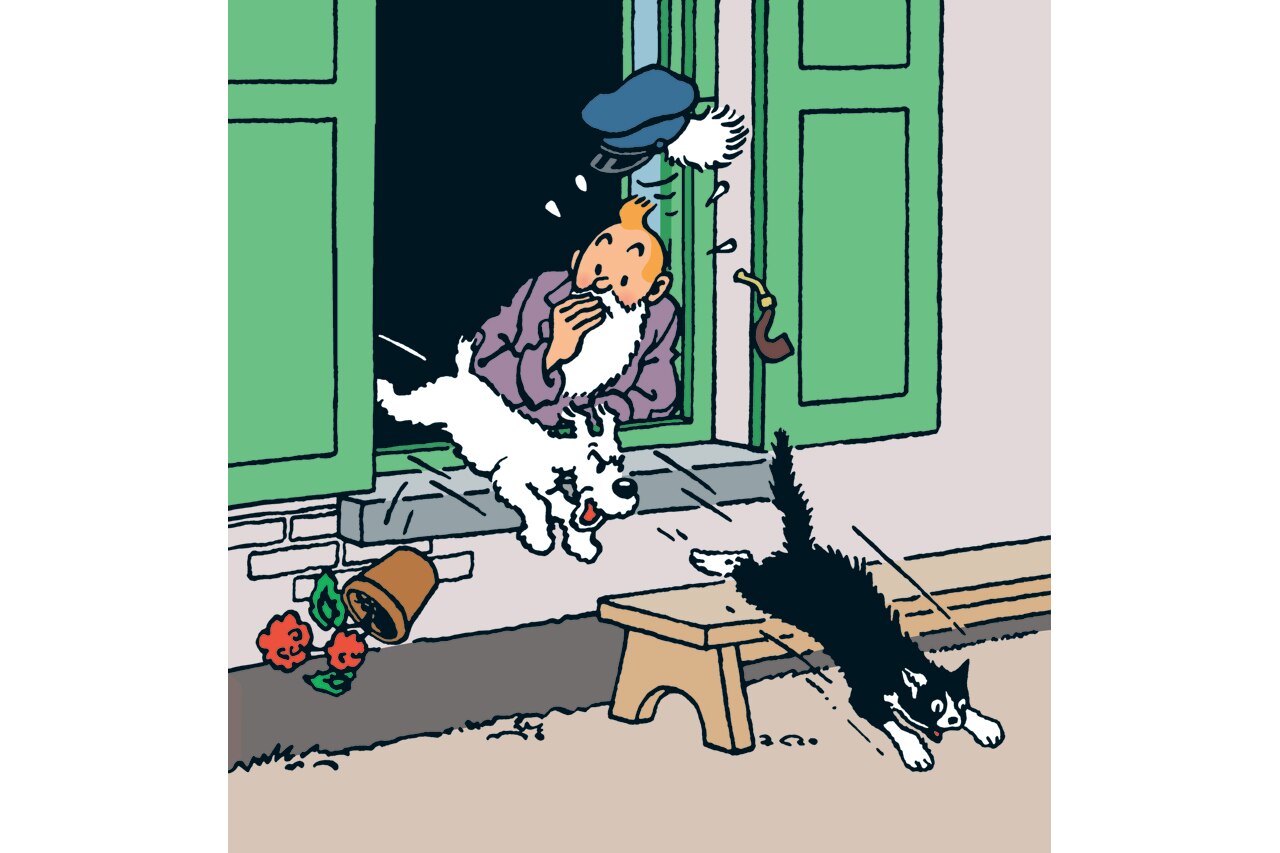 Tintin goes to London - Domus